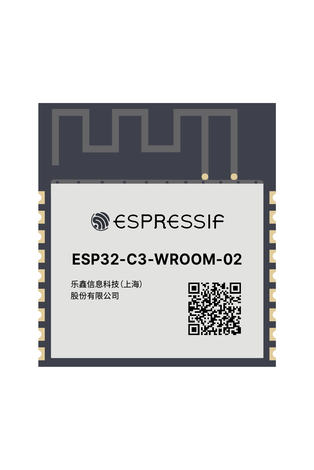 Espressif ESP32-C3-WROOM-02-N4 - WiFi+BLE module -40...+85°C \ PCB ...