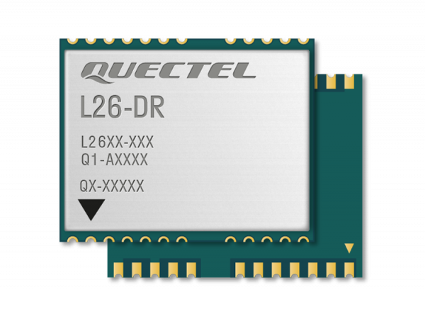 Quectel L26-DR (UDR) - GNSS module | Manufacturers \ Quectel \ GNSS ...