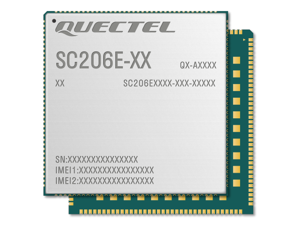 Quectel SC206E-EM 2+16 - Smart module LTE || BT 5.0 || WiFi 5 || UMTS || GSM || GNSS \ 16 GB + 2 ...