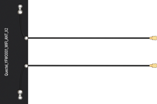 Quectel YFWO001AA - BT+WiFi antenna | Manufacturers \ Quectel ...