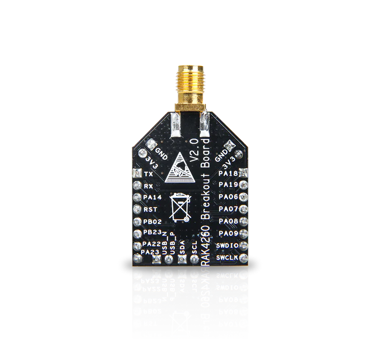 RAKwireless RAK4260-EU868 Breakout Board - LPWAN module | Manufacturers ...