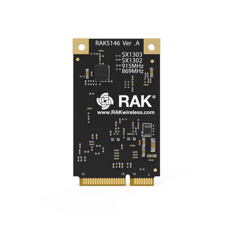 RAKwireless RAK5146-EU868-SPI - concentrator module LoRaWAN \ SPI \ / | Manufacturers ...