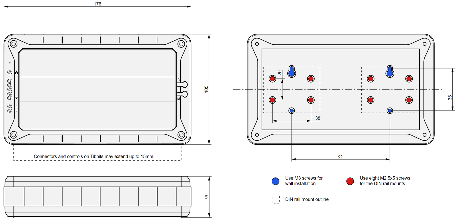 Tibbo LTPB3-VD - project enclosure | Manufacturers \ Tibbo \ TPB - TPS ...