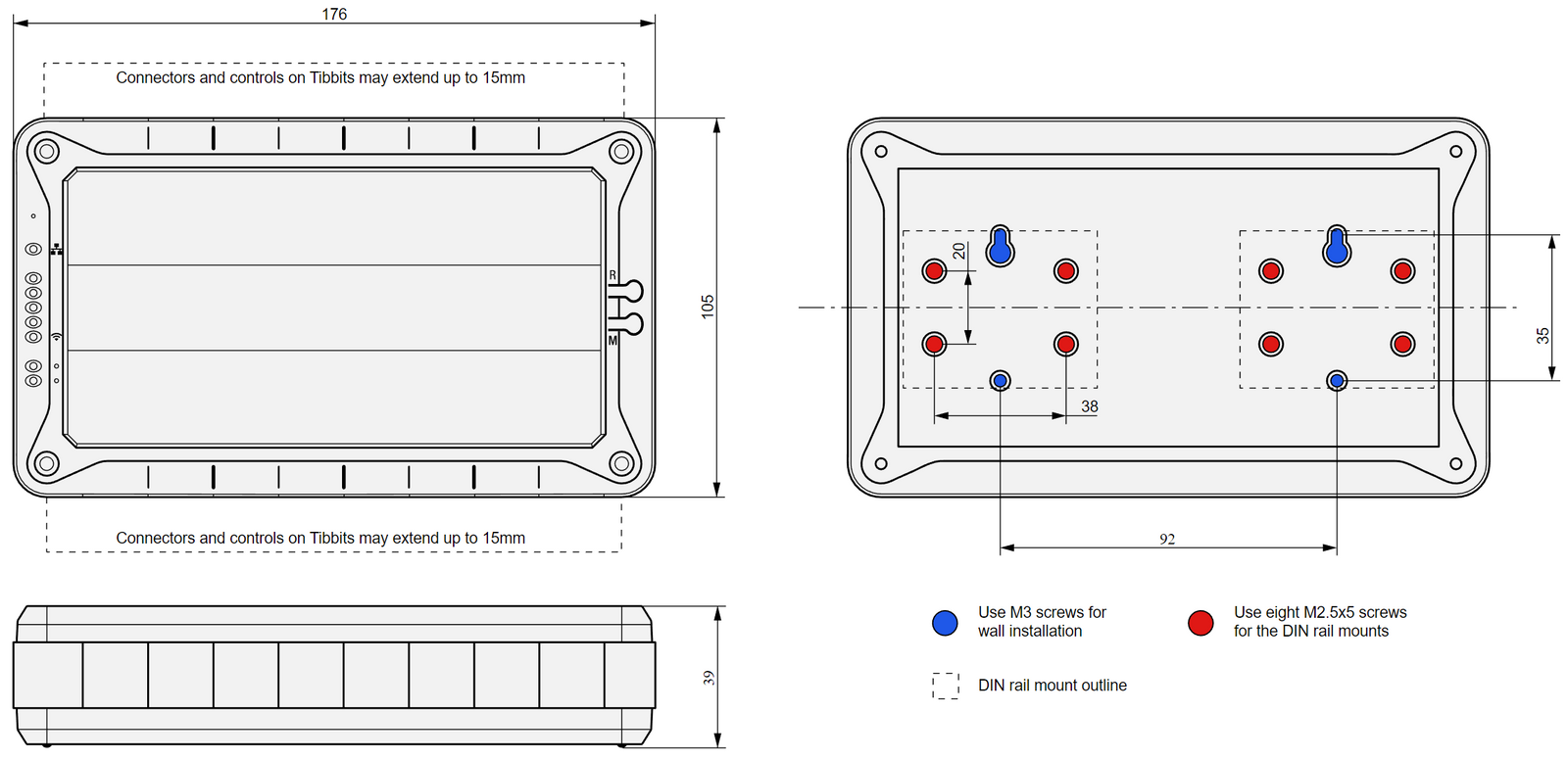 Tibbo TPB3-KIT - project enclosure | Manufacturers \ Tibbo \ TPB - TPS ...